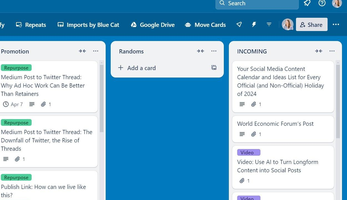 Use Automation to Add Random Cards to a Trello List