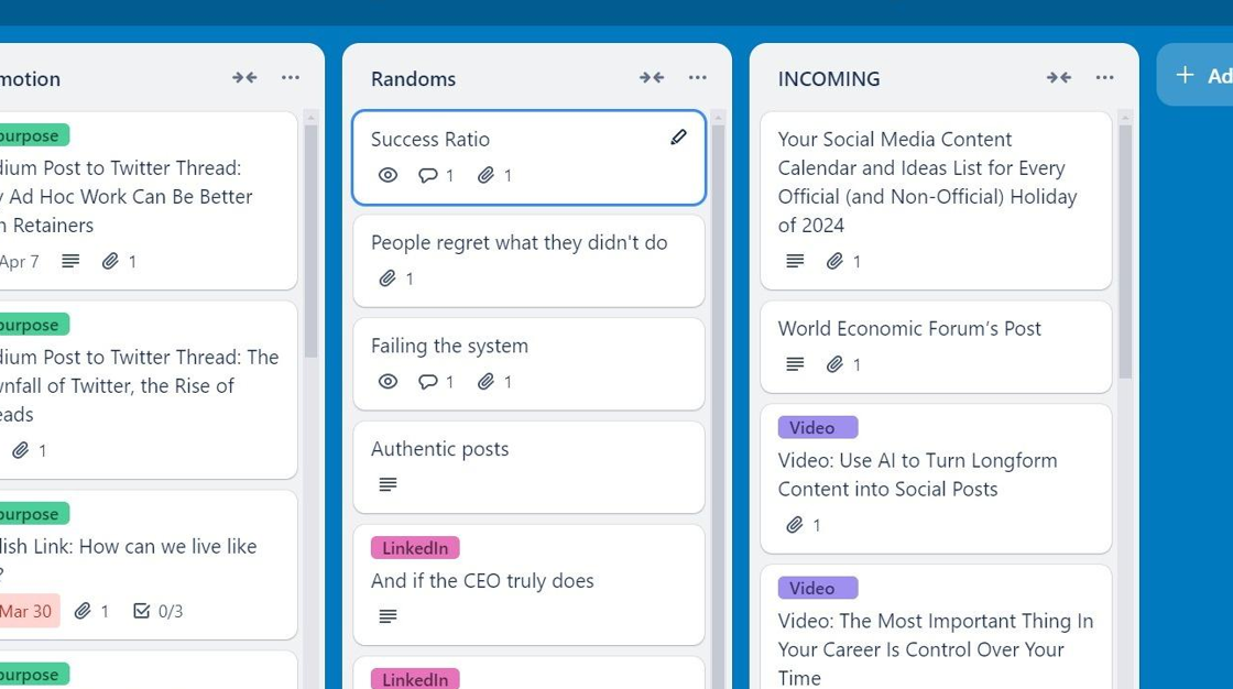Use Automation to Add Random Cards to a Trello List