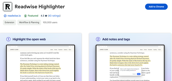 Save Articles to Your Favorite Note-Taking App With Readwise